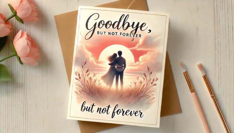 Goodbye Cards: Themed Ways to Say Goodbye and Depart Fond Memories